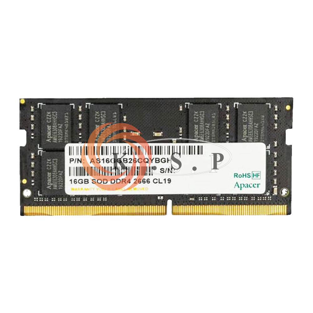 رم لپ تاپ Ram 16G DDR4 2666 Apacer