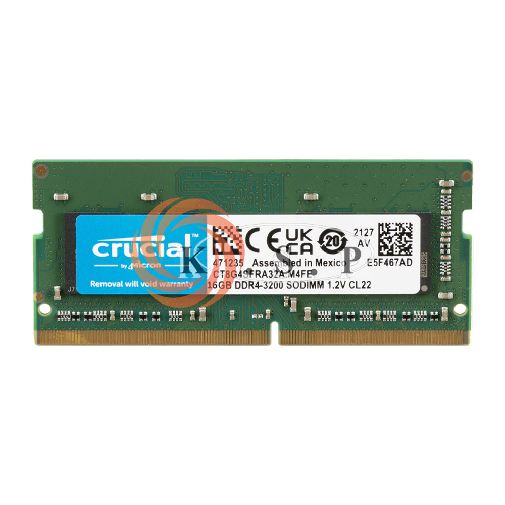 رم لپ تاپ Ram 16G DDR4 3200 Crucial – کیان سیستم پایتخت