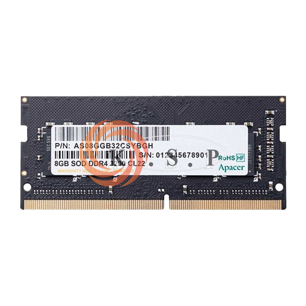 رم لپ تاپ Ram 8G DDR4 3200 Apacer – کیان سیستم پایتخت